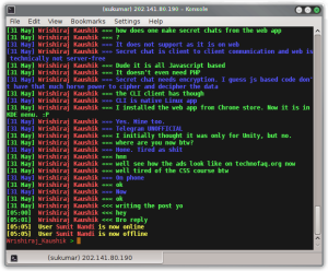 Chat with Telegram buddies the geeky way with Telegram CLI | Techno FAQ