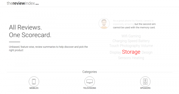 The Review Index: making everyday buying decisions easier with deep ...