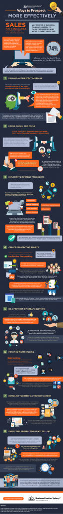 Ways to Prospect More Effectively [Infographic] | Techno FAQ