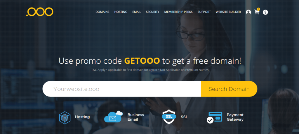 How To Register Your Custom .OOO (DotTripleO) FREE Domain Name ...