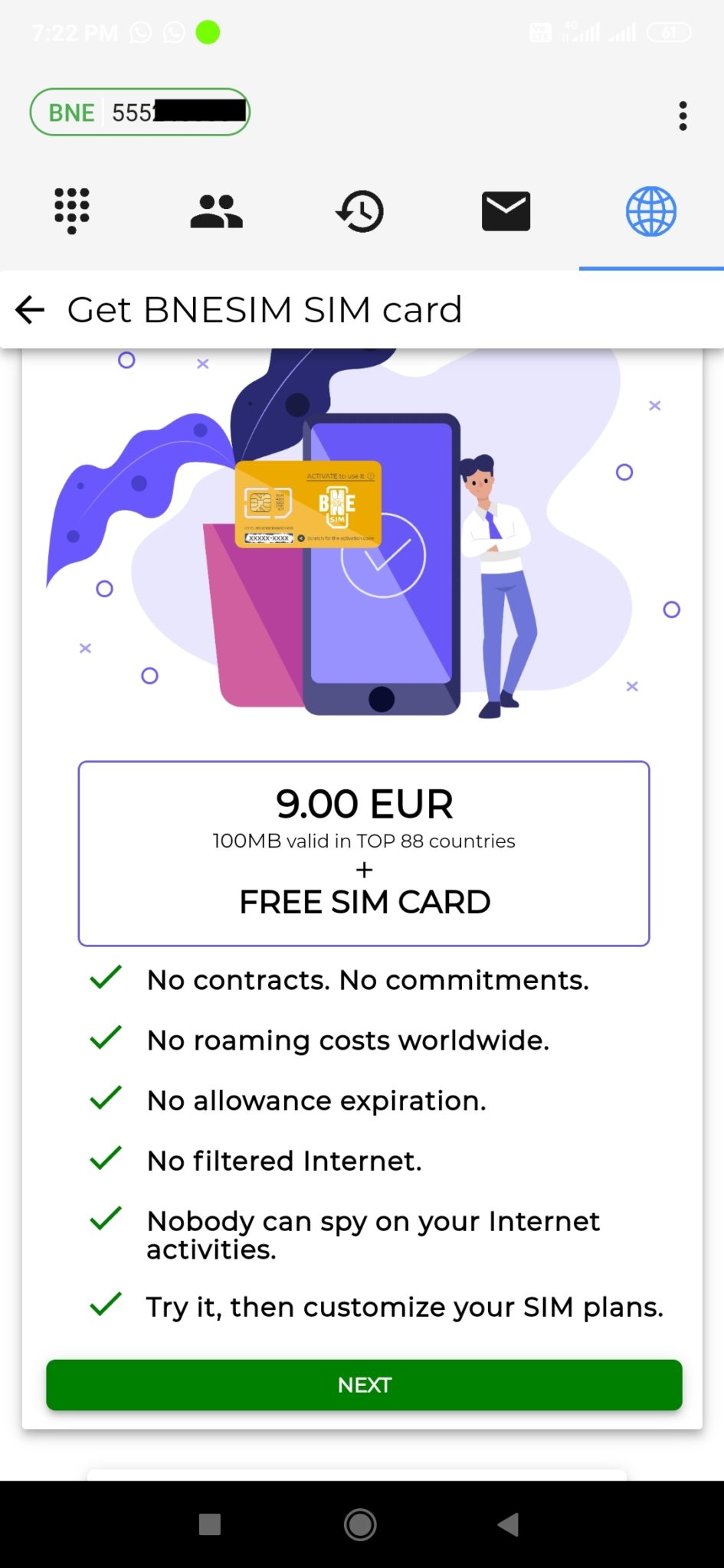 BNESIM Review: Cost-effective, Feature-filled and Uncensorable Global ...