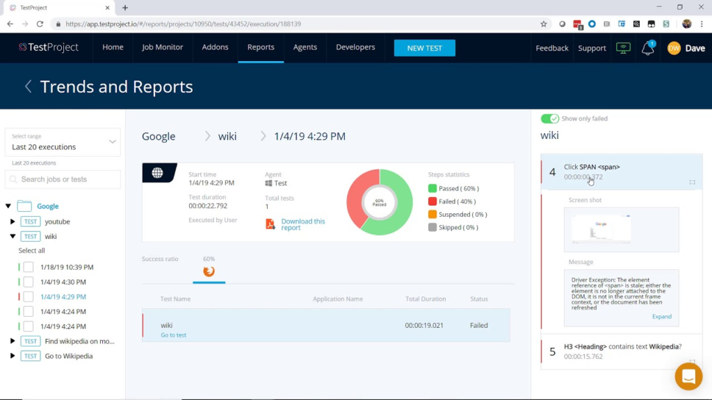 Execute, test and debug your apps with TestProject | Techno FAQ