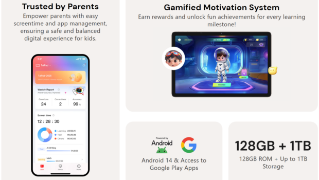 Safe & Fun Learning Tablet: TalPad T100 for Kids
